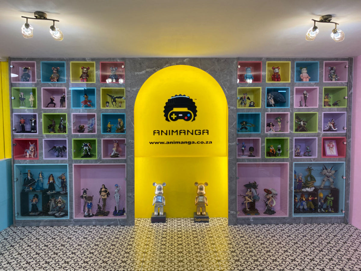 Animanga Display wall and Store openned in Claremont, Cape Town ...