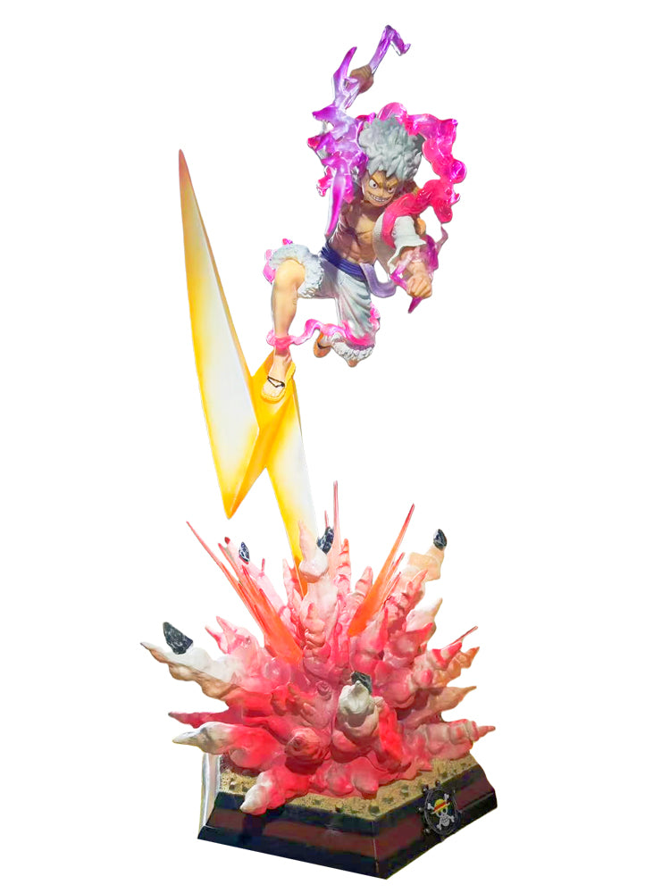 42cm One Piece: Nikka Luffy Lightning Bomb Figure – animanga.co.za