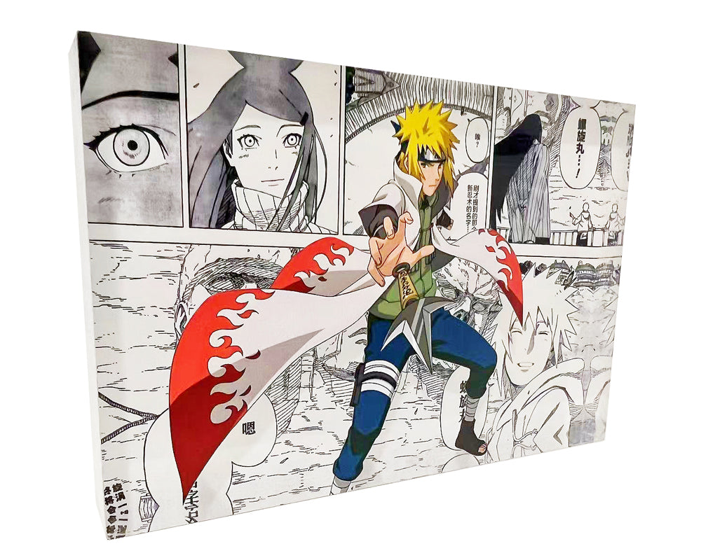 3D Anime Acrylic Block - Naruto: Minato Namikaze – animanga.co.za